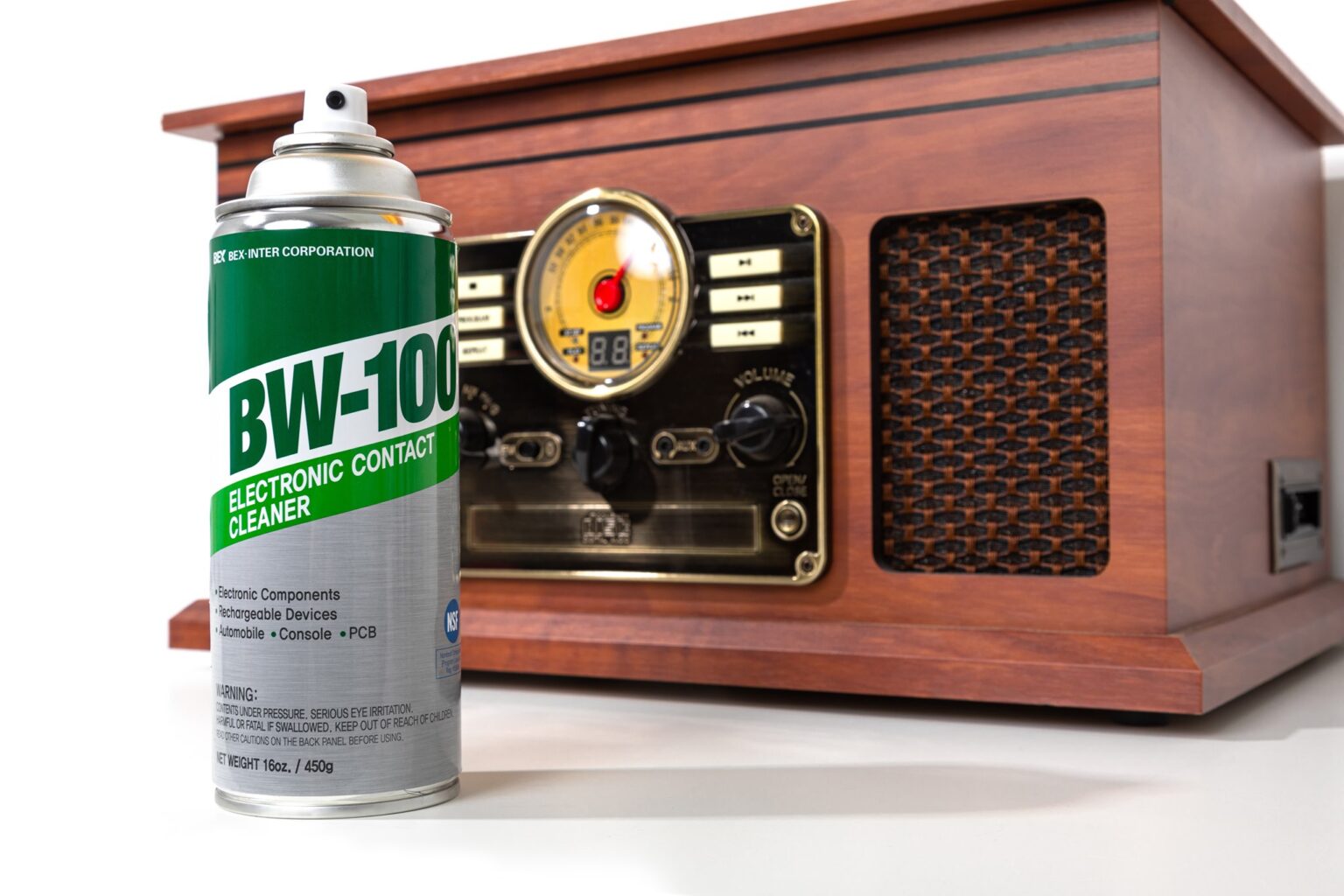 BW-100 Electronic Contact Cleaner & Freeze Spray for Device Maintenance